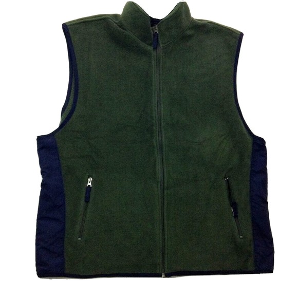 GAP | Jackets & Coats | 9s Gap Tech Fleece Vest Gilet Waistcoat Green Xxl | Poshmark